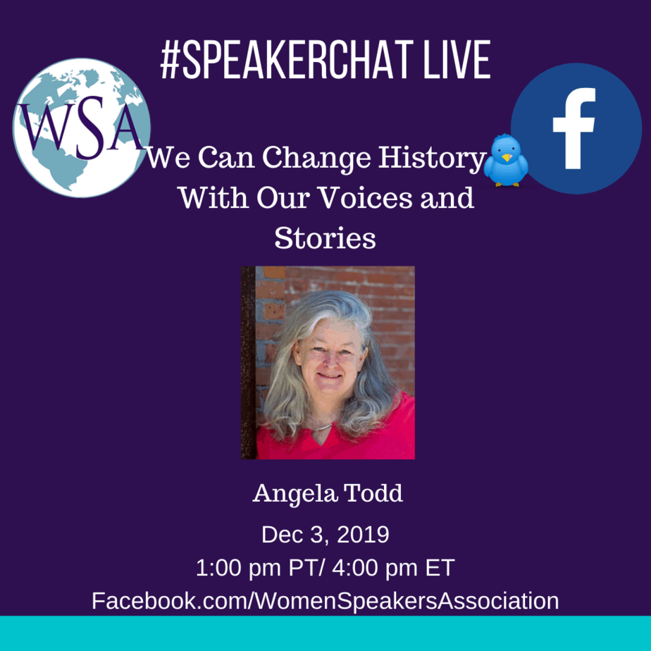 We Can Change History with Our Stories | Women Speakers Association